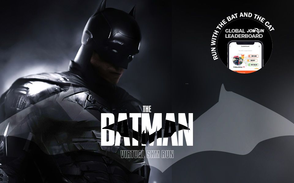 THE BATMAN 5KM VIRTUAL RUN - MALAYSIA - Whazhappening - Discover & Stay ...