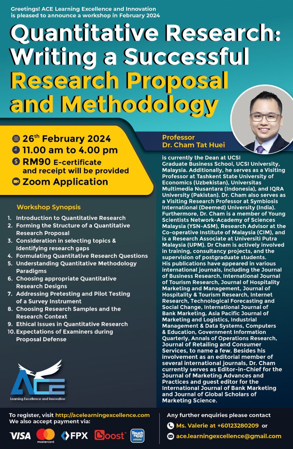 QUANTITATIVE RESEARCH: WRITING A SUCCESSFUL RESEARCH PROPOSAL AND ...